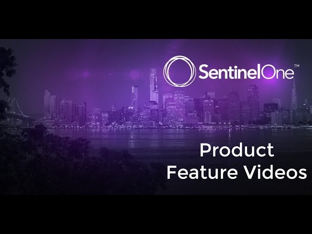 SentinelOne Management Console: Optimize cybersecurity efforts to stop ...