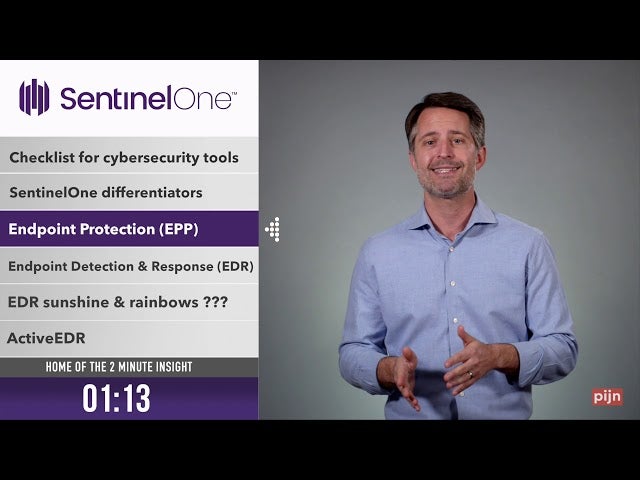 EDR? EPP? Both?!? See how to explain SentinelOne in just 2 minutes ...