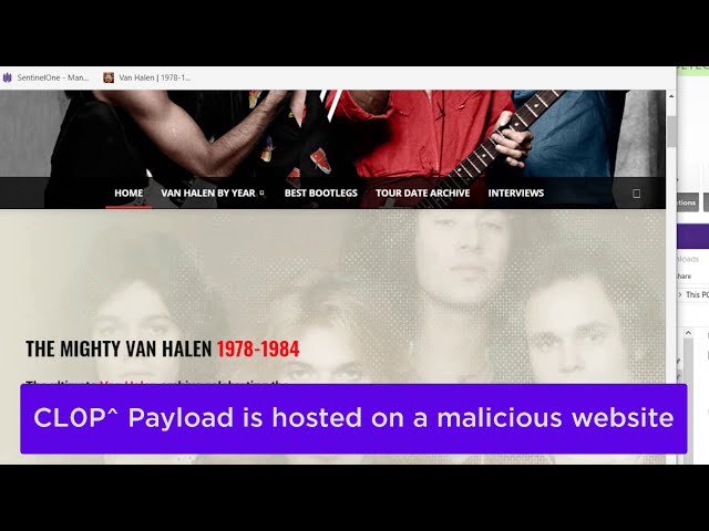 SentinelOne VS CLOP Ransomware - Detect Mode | SentinelOne ES